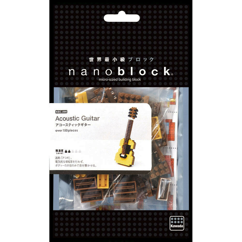 Nanoblock Acoustic Guitar - Musical Instruments Series – The Chord