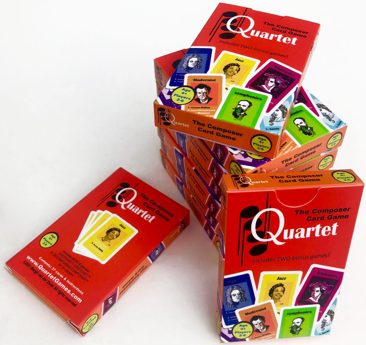 Quartet - The Composer Card Game – The Chord