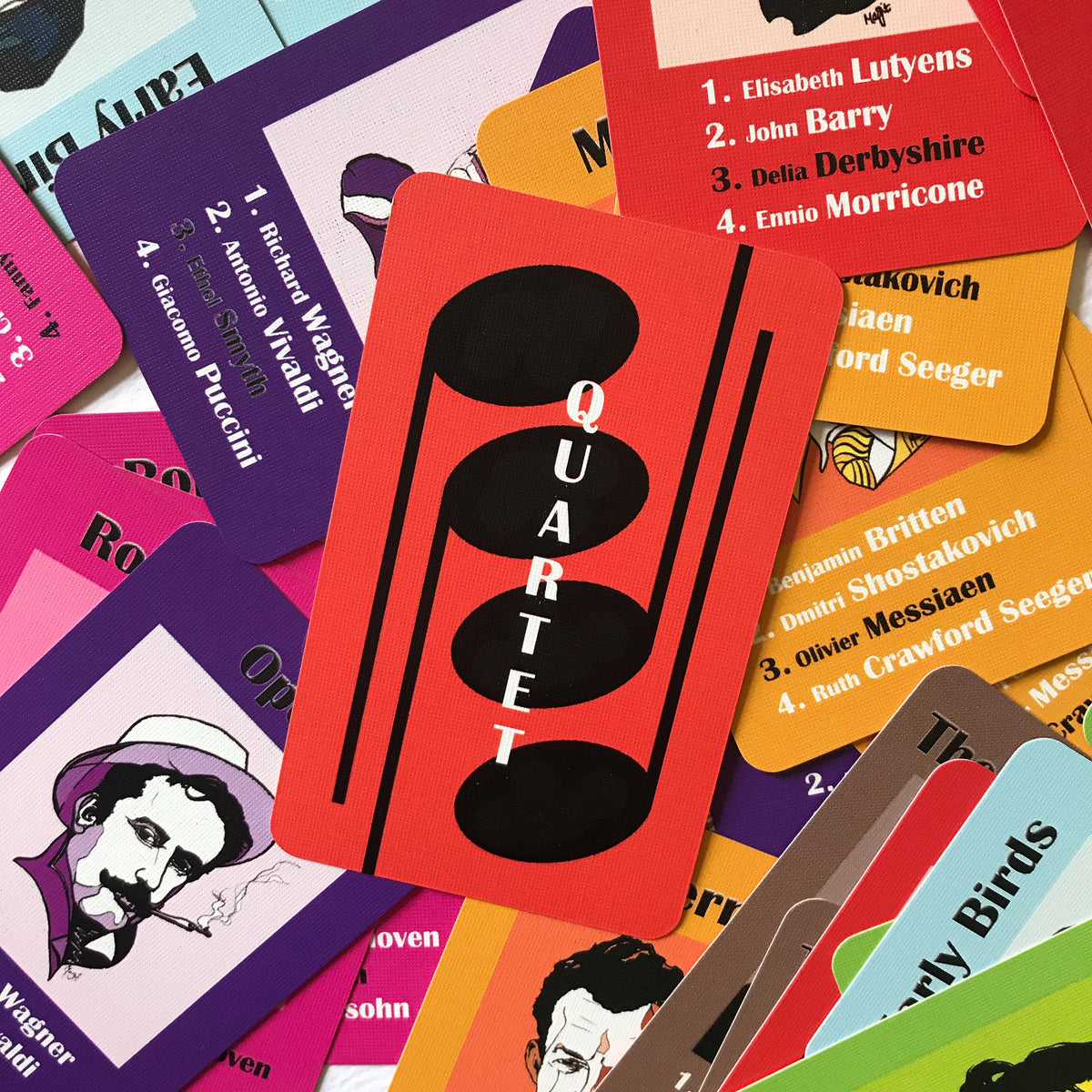 Quartet - The Composer Card Game – The Chord