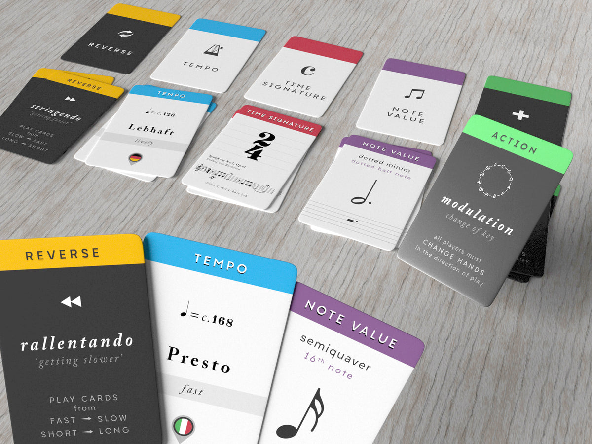 Da Capo: The Music Theory Card Game – The Chord