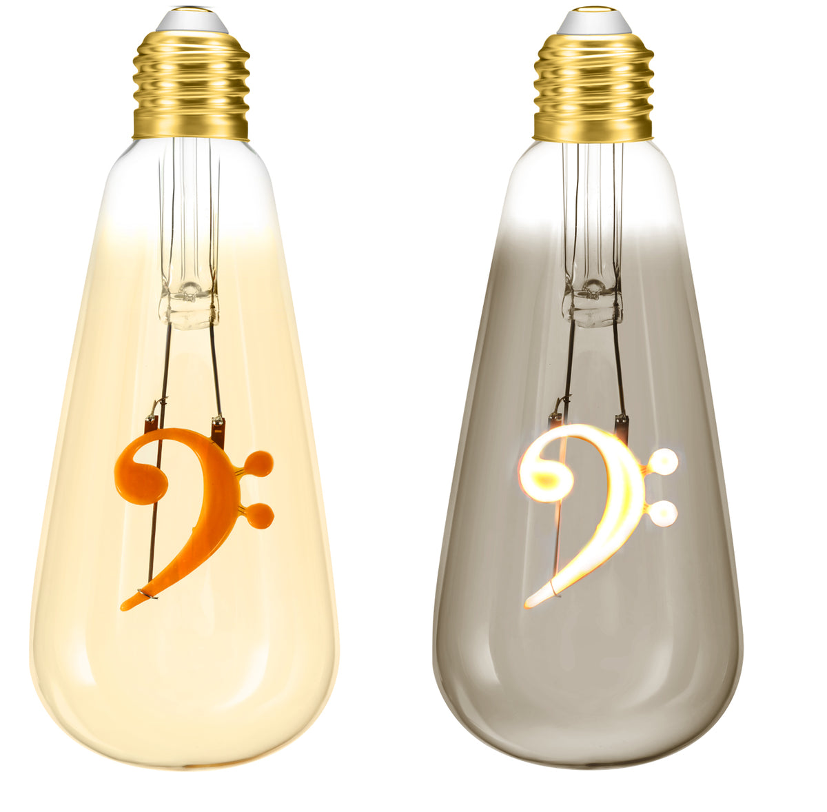 Bass Clef 4W Dimmable LED Bulb ® – The Chord