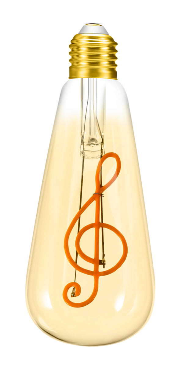 Treble Clef 4W Dimmable LED Bulb ® – The Chord